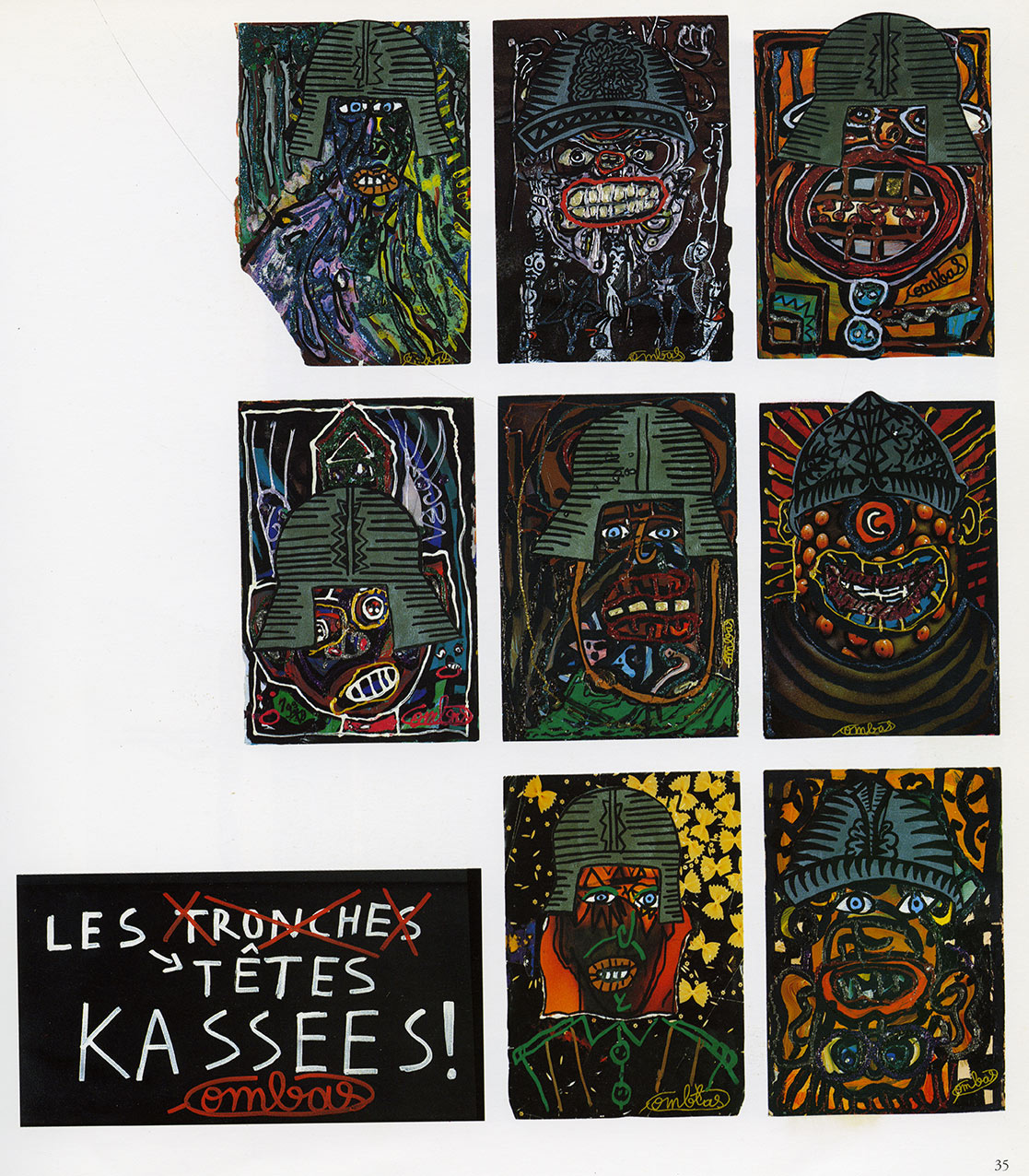 LA GRANDE GUERRE de Robert Combas – en TABLEAUX – Combas.com